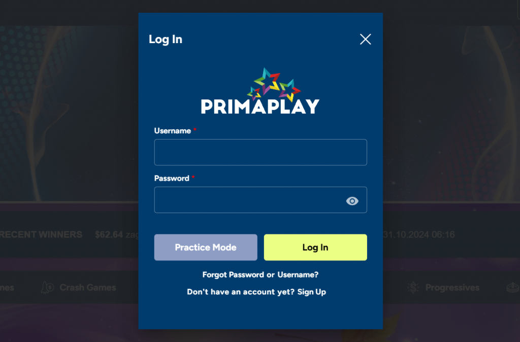 Easy Guide to Registering at PrimaPlay Casino